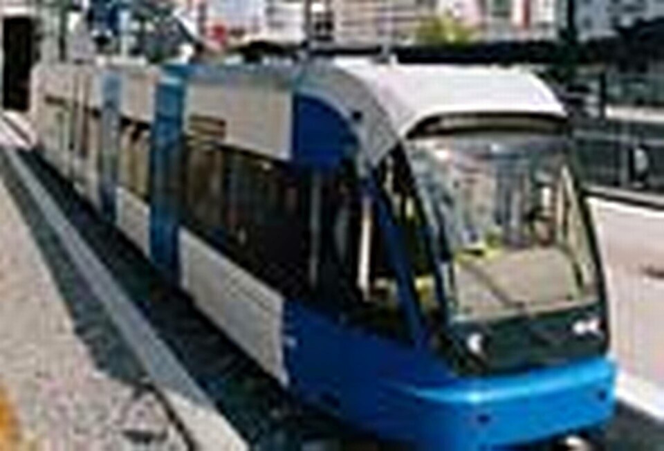 Nio nya spårvagnar till Stockholm Nio nya spårvagnar till Stockholm
