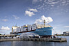 Världens första metanoldrivna containerfartyg är i hamn