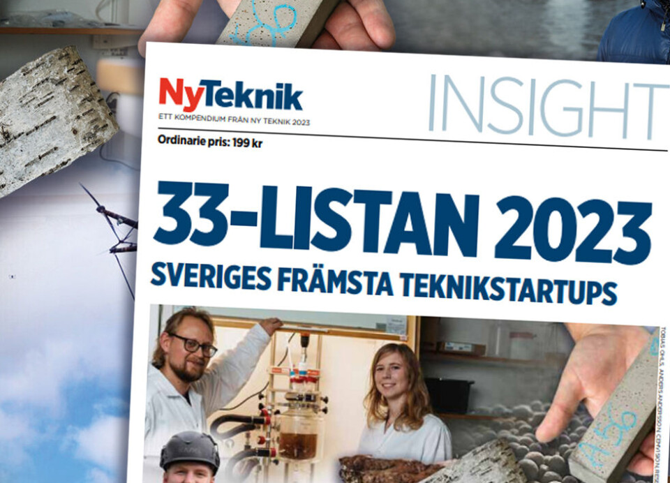 Dags att nominera startups till 33-listan 2024 • Ny Teknik Dags att nominera startups till 33-listan 2024 • Ny Teknik