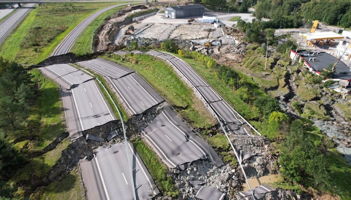 Flera gripna efter jordskredet på E6 – kopplas till bygge Flera gripna efter jordskredet på E6 – kopplas till bygge